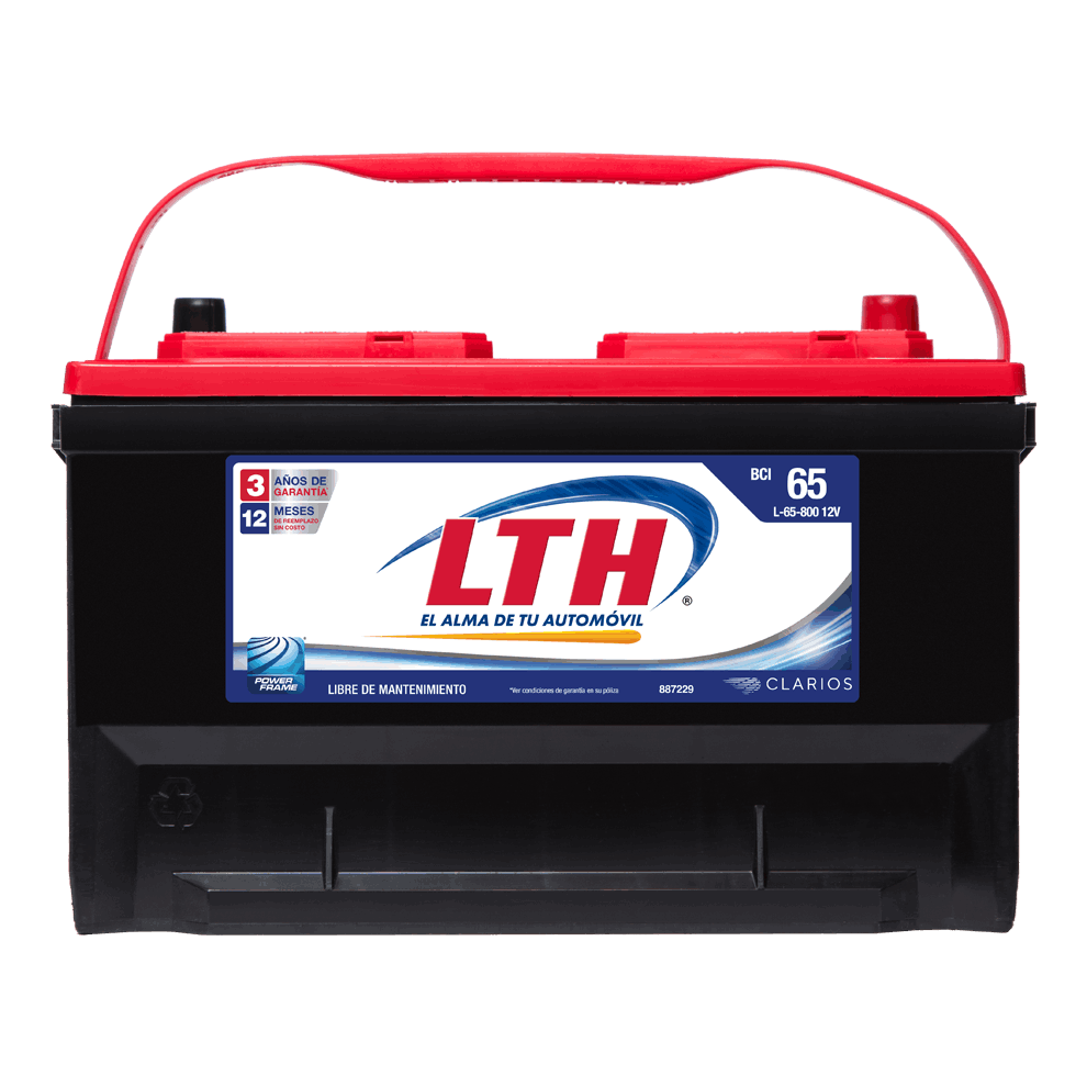 Batería L-65-800 12V 800 CCA grupo 65 | LTH