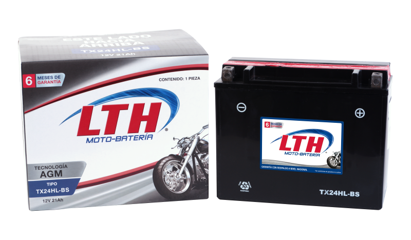 Batería TX24HL-BS AGM para motos de uso intensivo | LTH